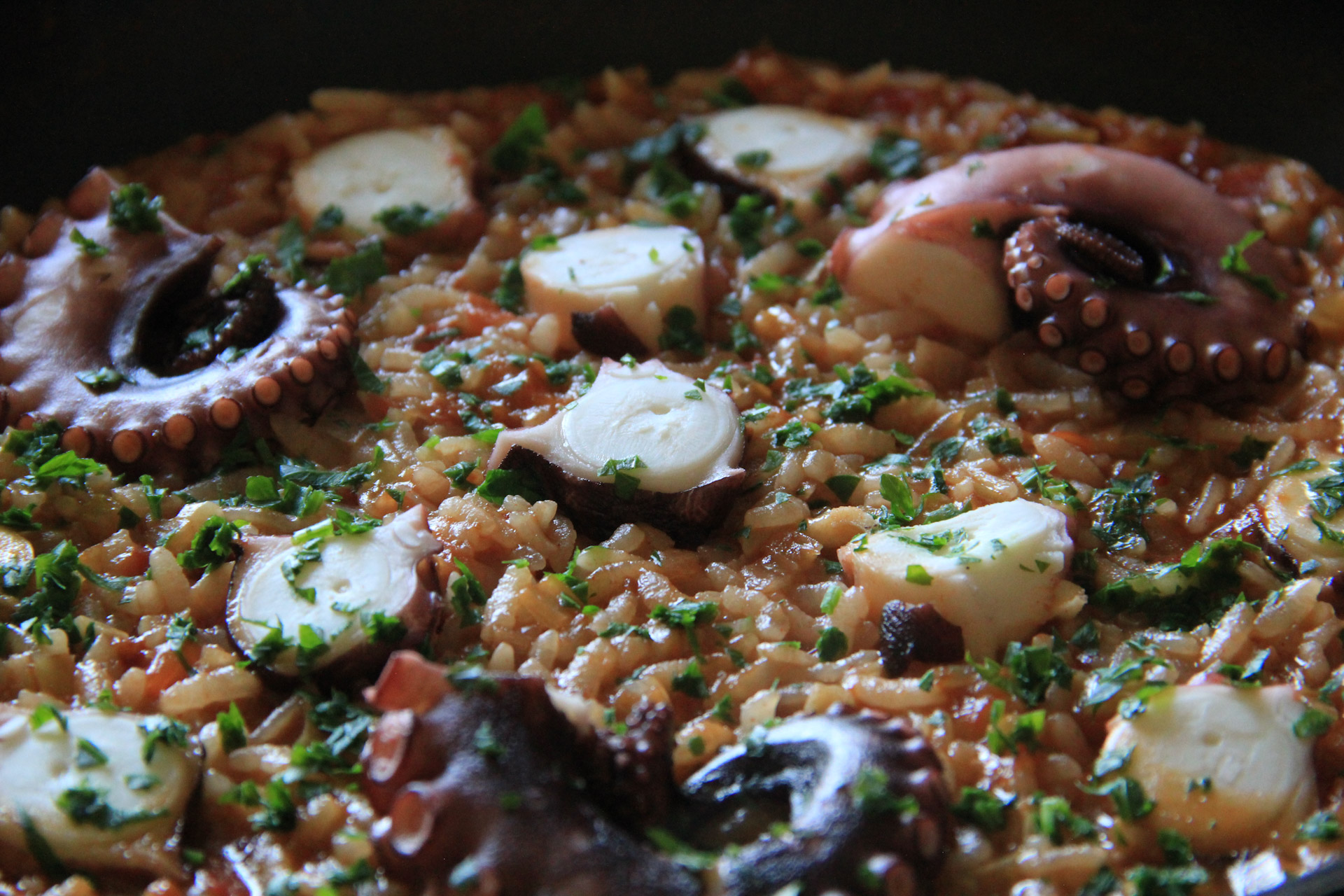 Spanish rice with octopus recipe - BASTAPASTA